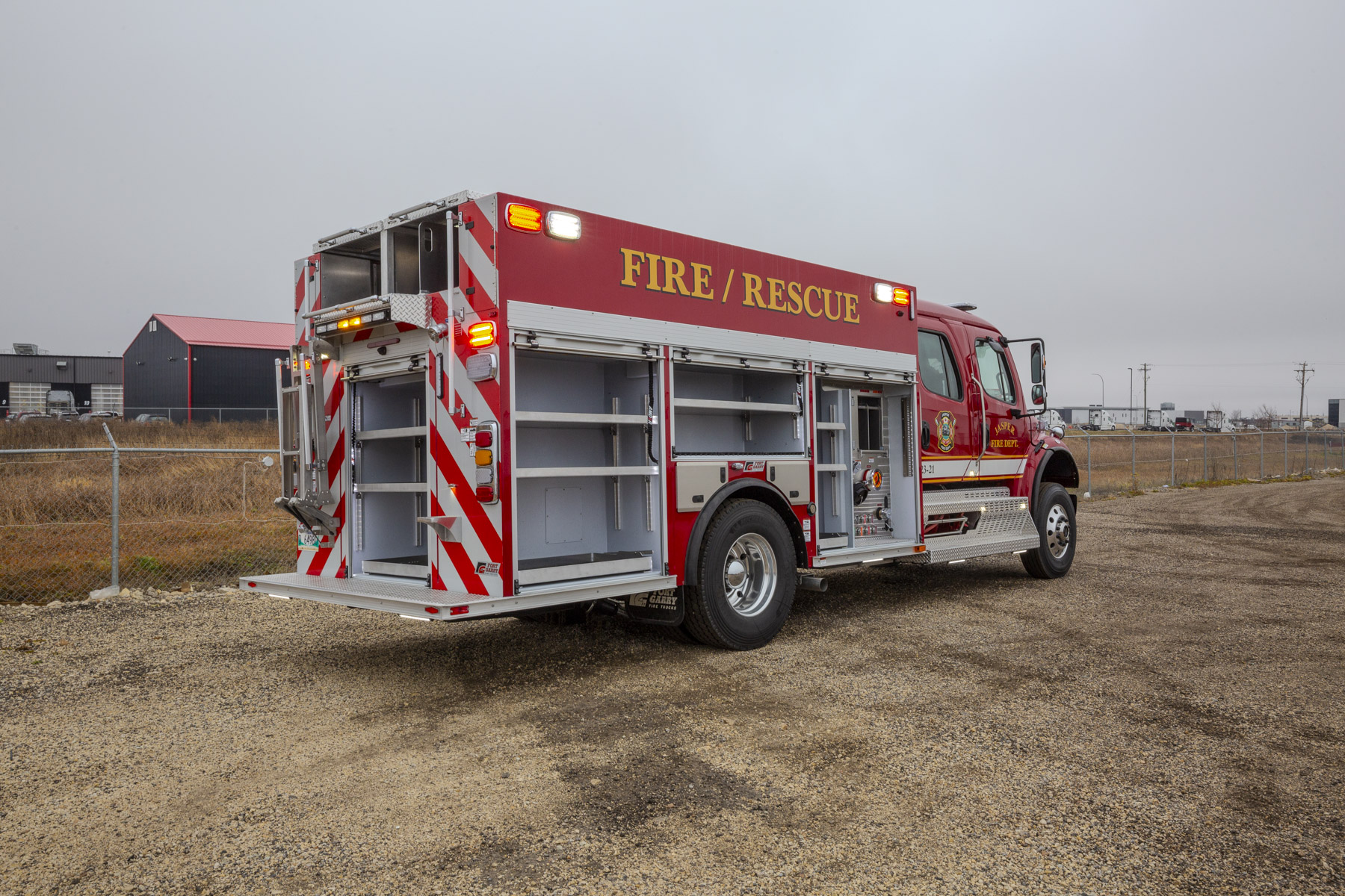 Crusader Pumper Side Control-Jasper Fire Department - Fort Garry Fire ...