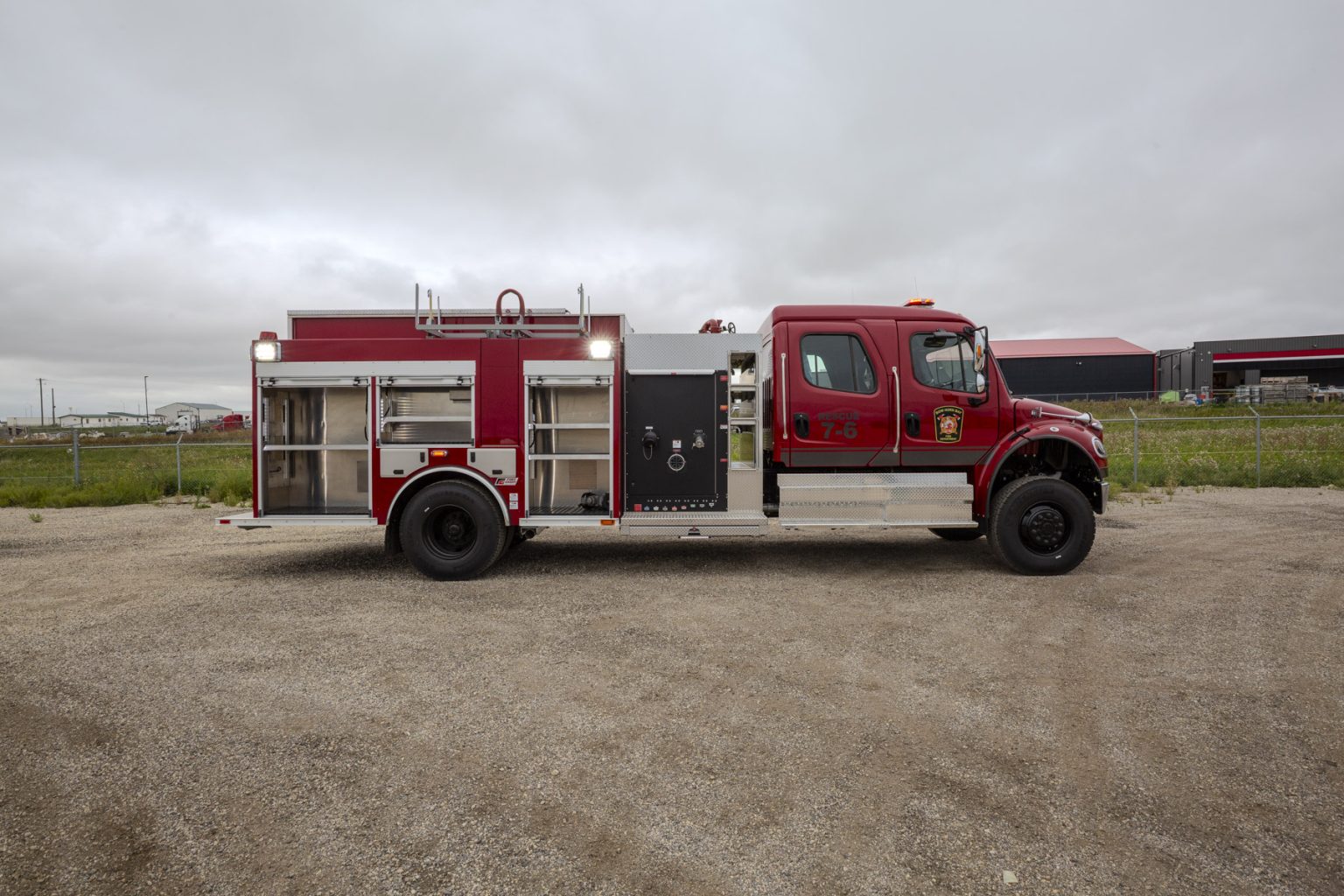 Crusader Pumper Side Control-Bow Horn Bay - Fort Garry Fire Trucks